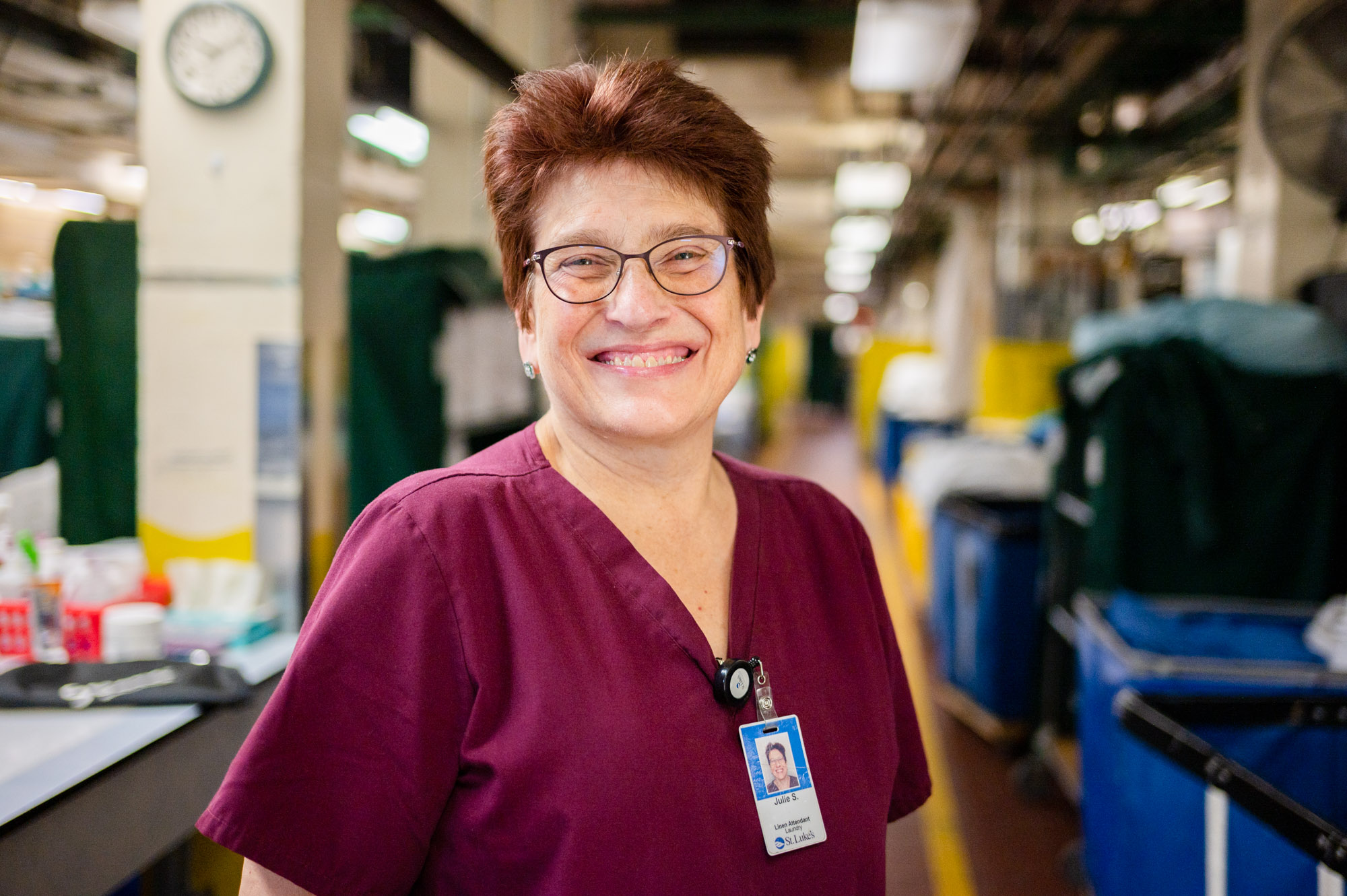 Julie, Linen Attendant